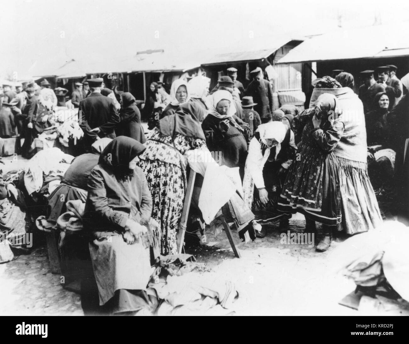 Russian clothes Black and White Stock Photos & Images - Alamy