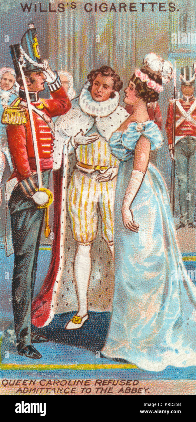 Caroline of brunswick george iv hi-res stock photography and images - Alamy