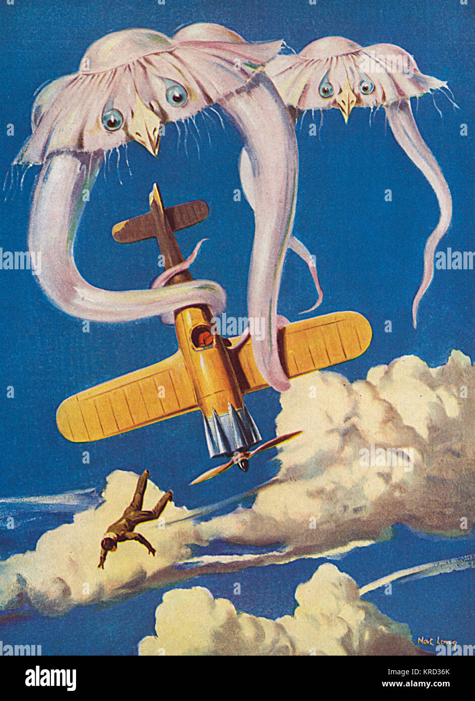 Flights into the Future - creatures of the air jungle Stock Photo - Alamy