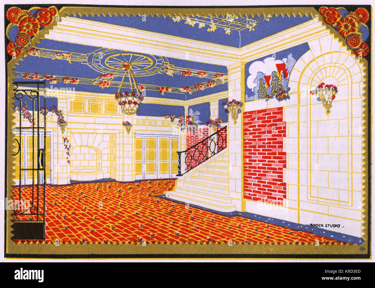 Hotel Interior 1920s High Resolution Stock Photography and Images - Alamy