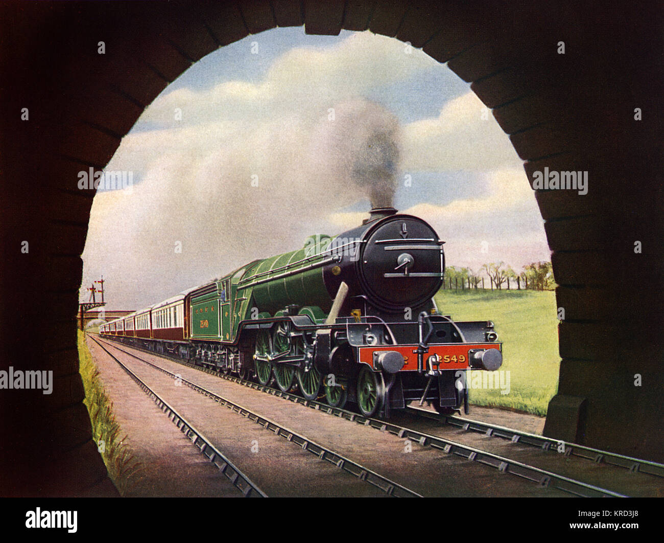 London north eastern railway train lner hi-res stock photography and ...