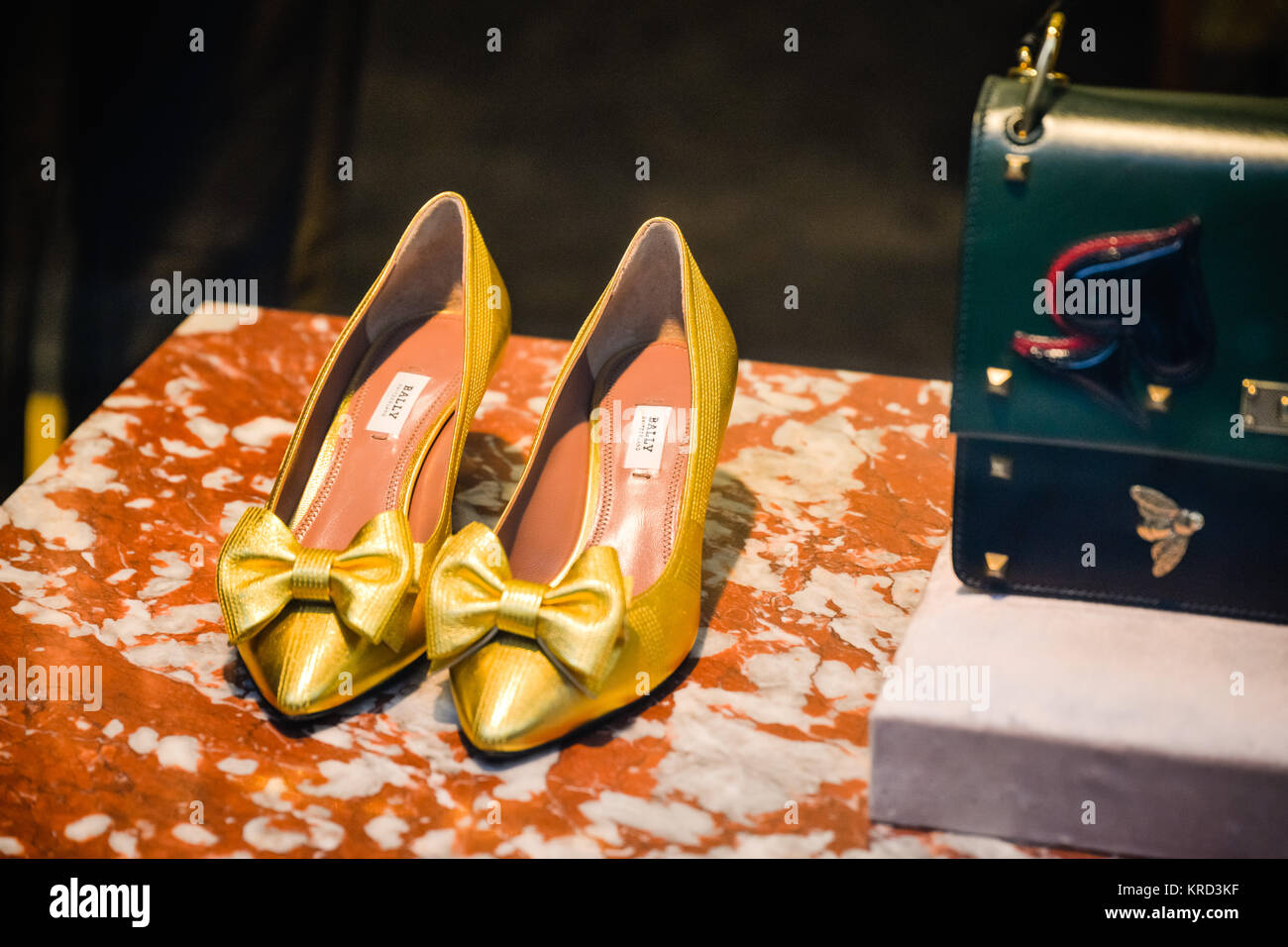 Milan - October 9, 2016: Bally store in Milan Stock Photo - Alamy