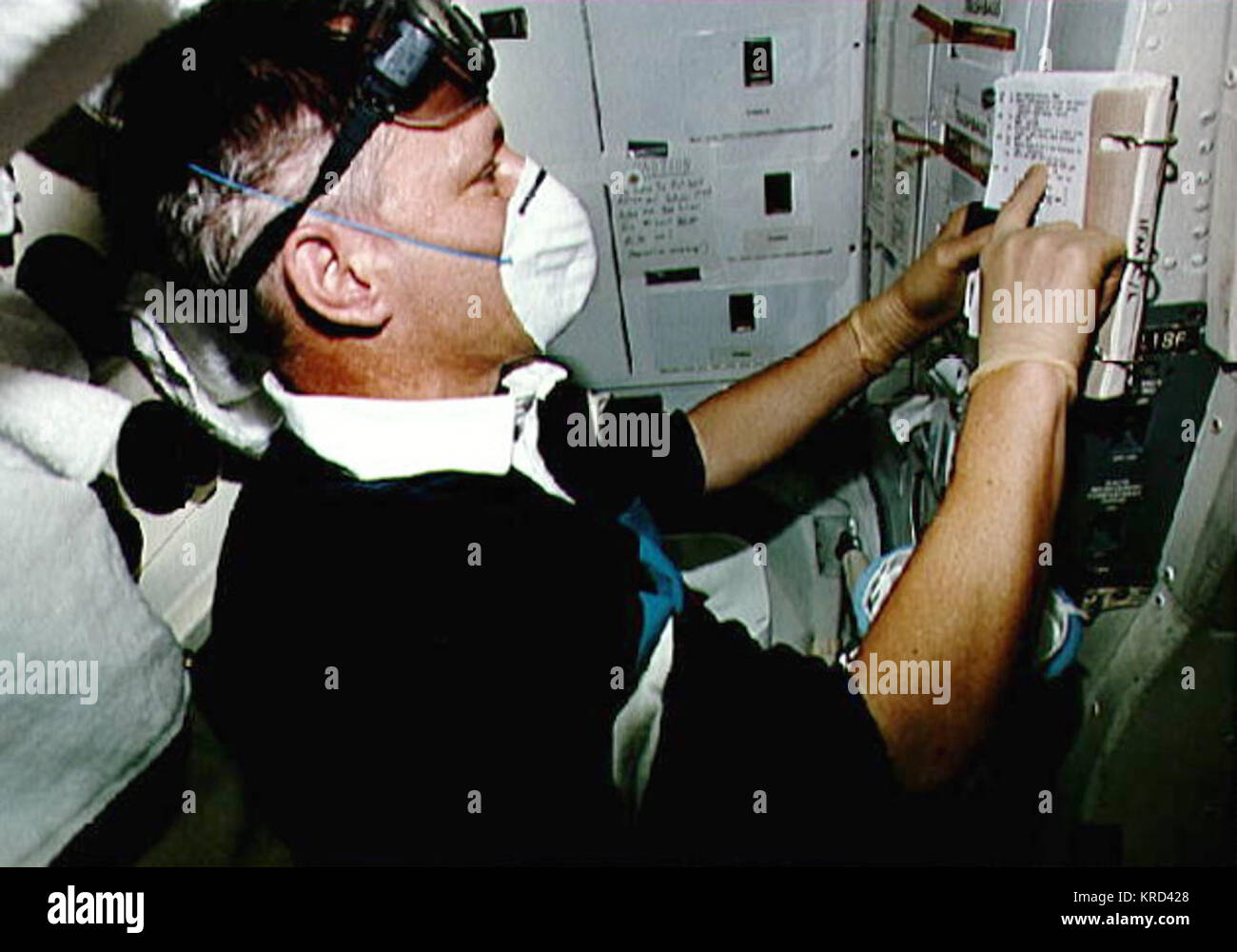 STS-46 WCS Maintenance Stock Photo - Alamy