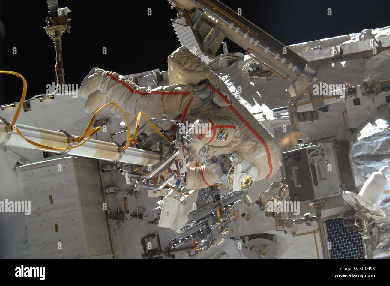 ISS-36 EVA-4 (d) Fyodor Yurchikhin Stock Photo - Alamy