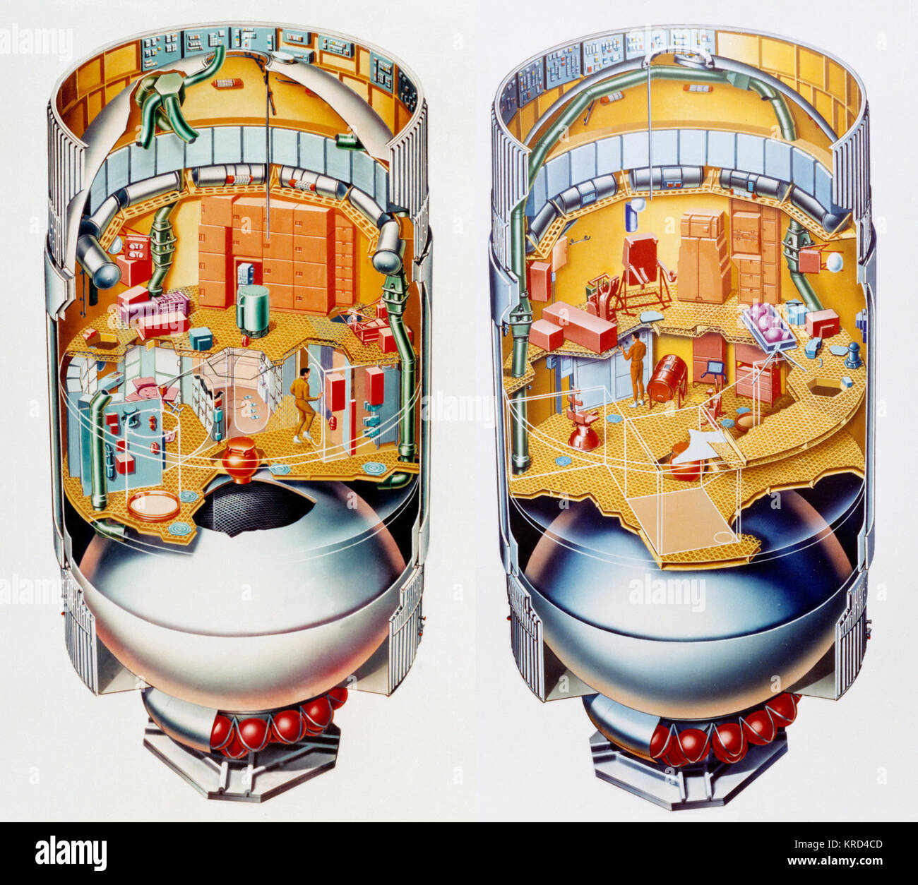 Skylab interior hi-res stock photography and images - Alamy