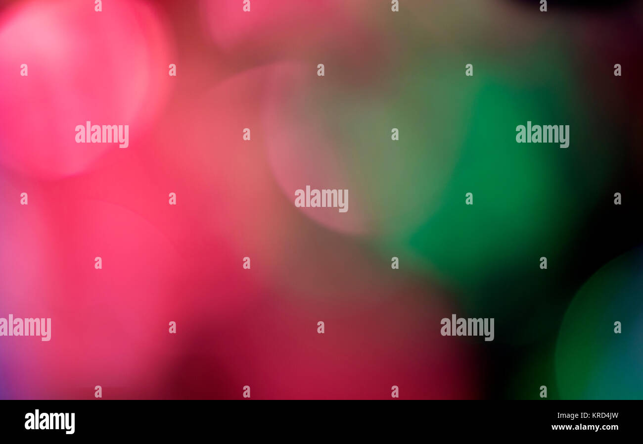 bokeh green and red light use for wallpaper Stock Photo - Alamy