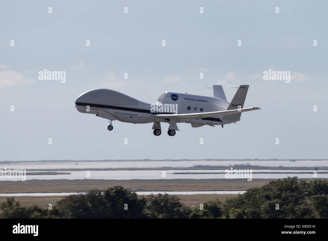 NASA Global Hawk 872 departes Wallops (9956510655 Stock Photo - Alamy