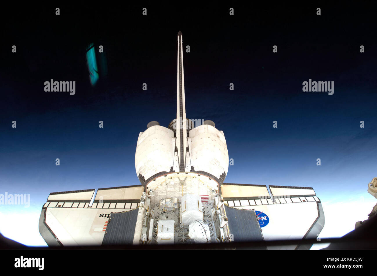 Aft section of Atlantis Stock Photo - Alamy