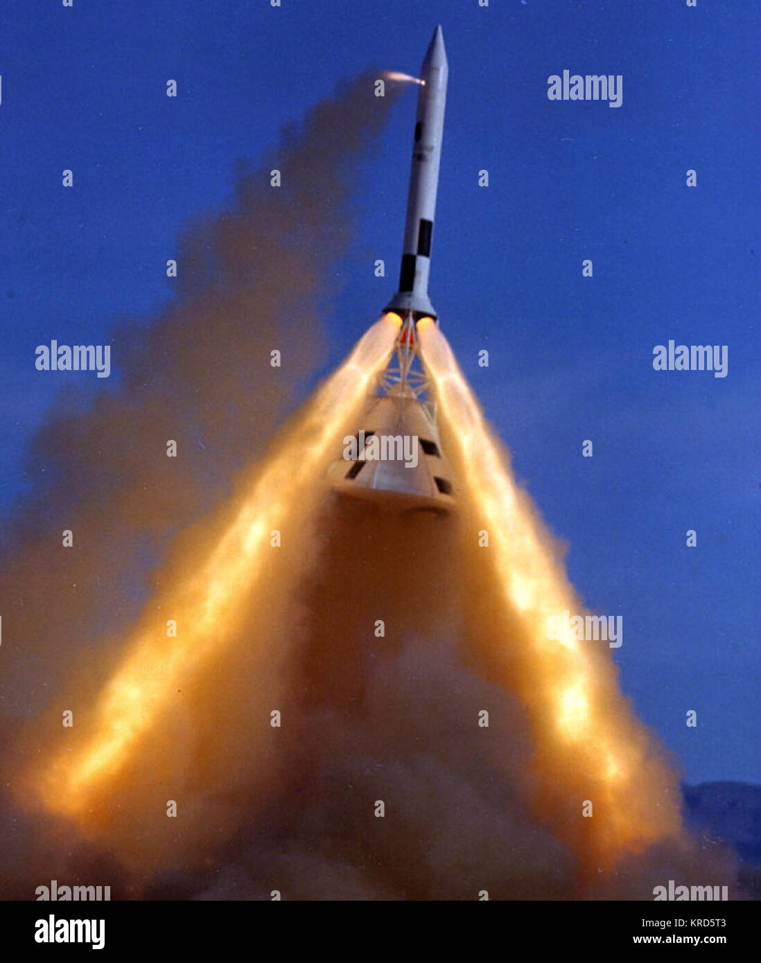 Apollo Pad Abort Test -2 Stock Photo - Alamy