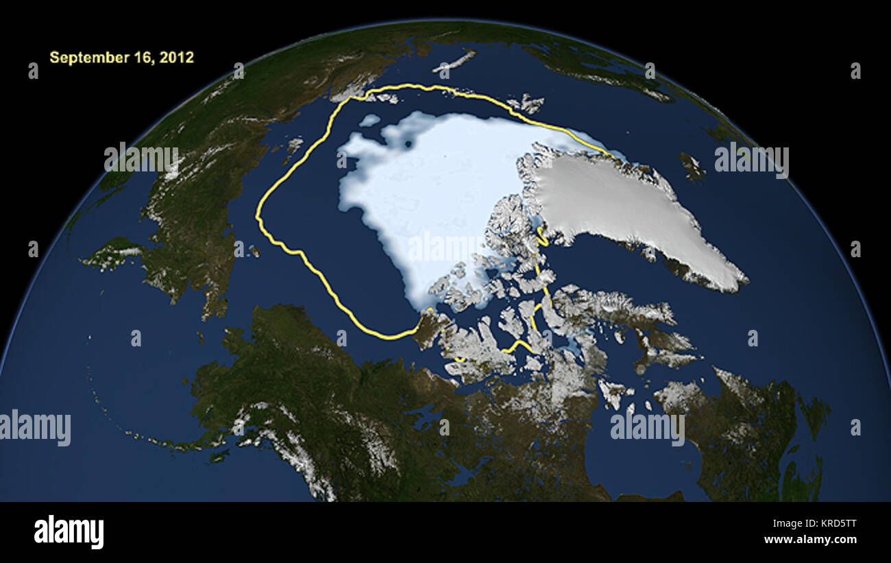 Arctic Sea Ice Shrinks Stock Photo - Alamy Arctic Sea Ice Shrinks Stock Photo - Alamy