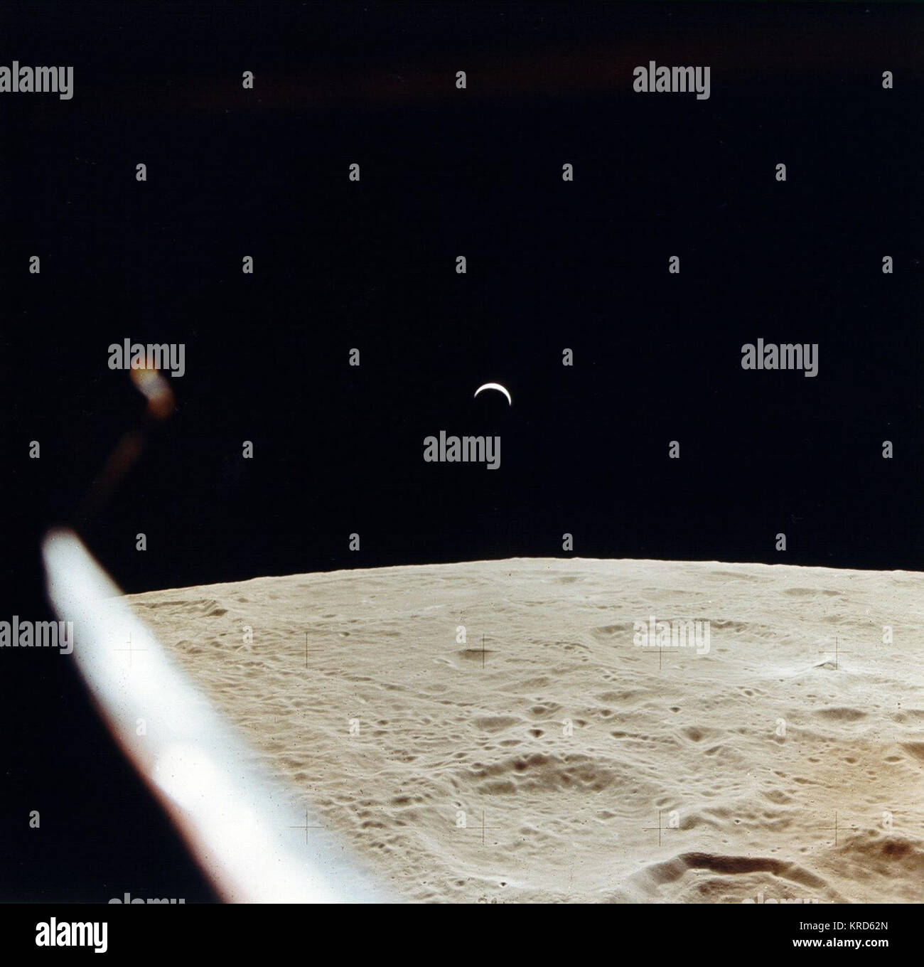 Apollo 15 Earthrise 2 Stock Photo - Alamy