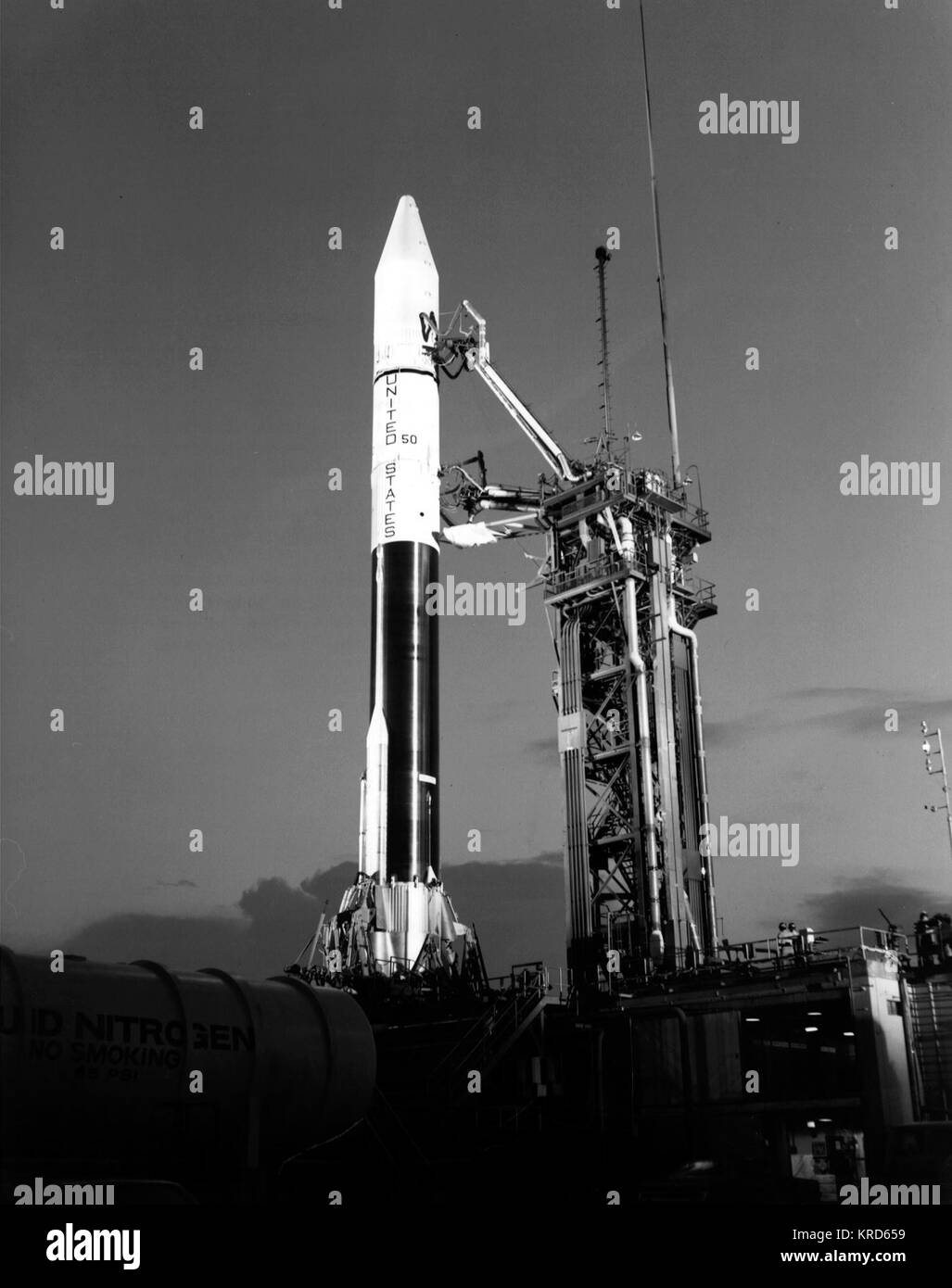 Atlas Centaur with Pioneer Venus Orbiter Stock Photo - Alamy