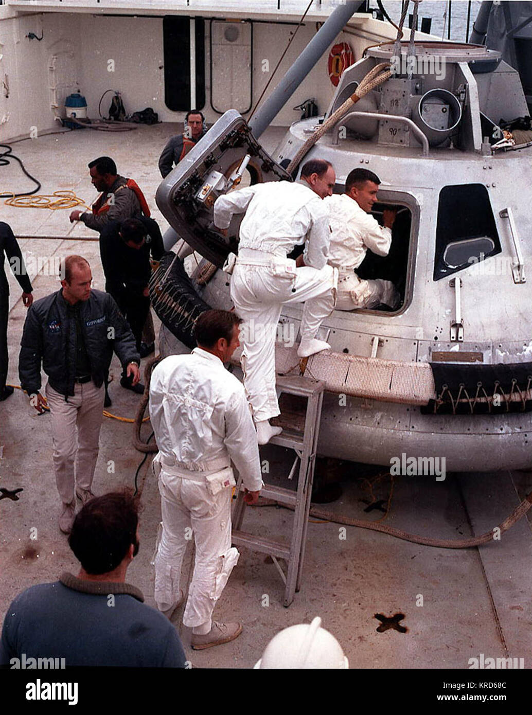 Apollo 13 crew hi-res stock photography and images - Alamy