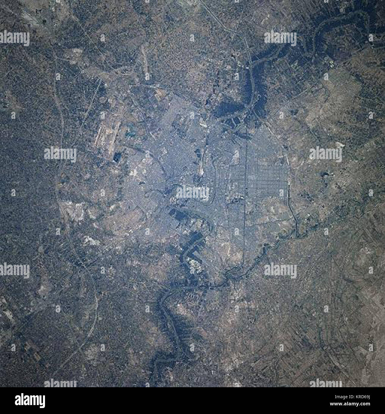 Iraq satellite image hi-res stock photography and images - Alamy