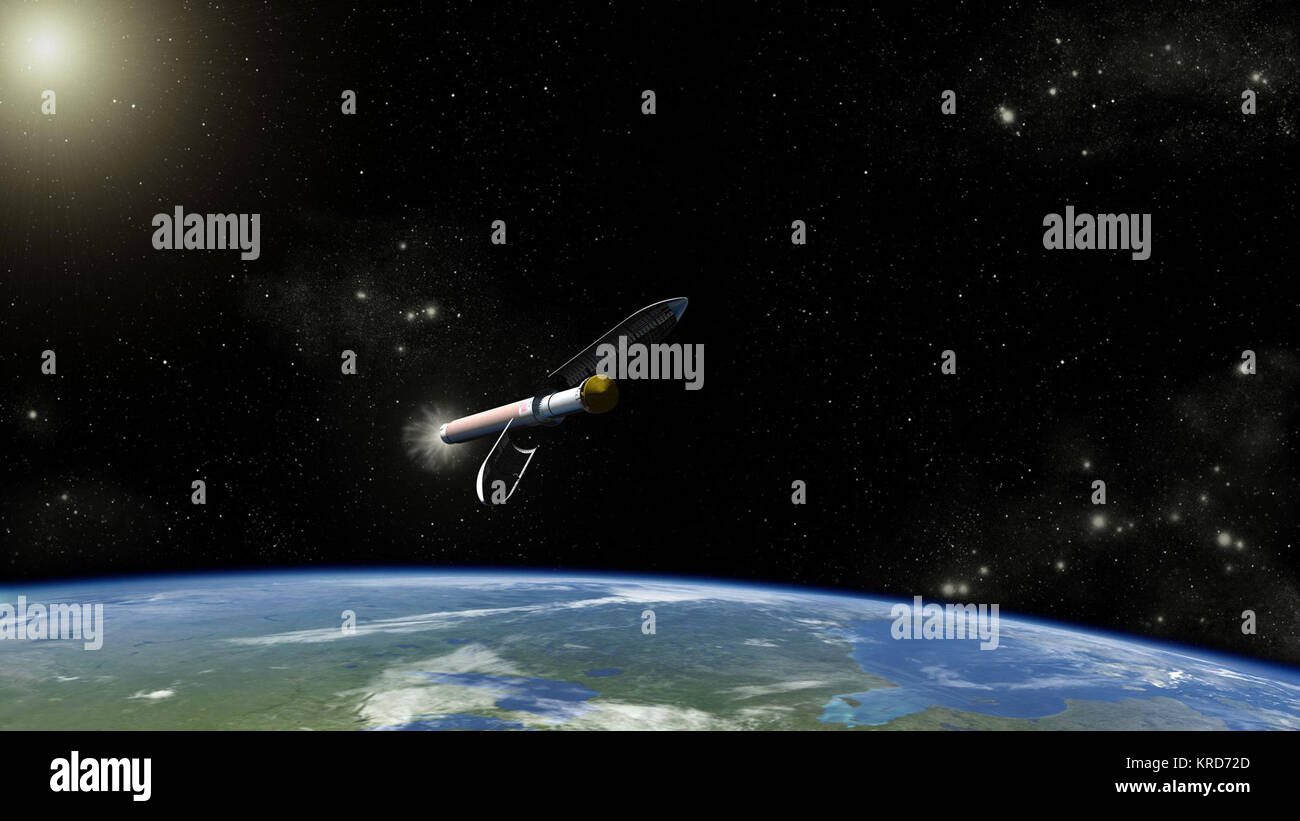 Curiosity Launch Vehicle, Artist's Concept Stock Photo - Alamy