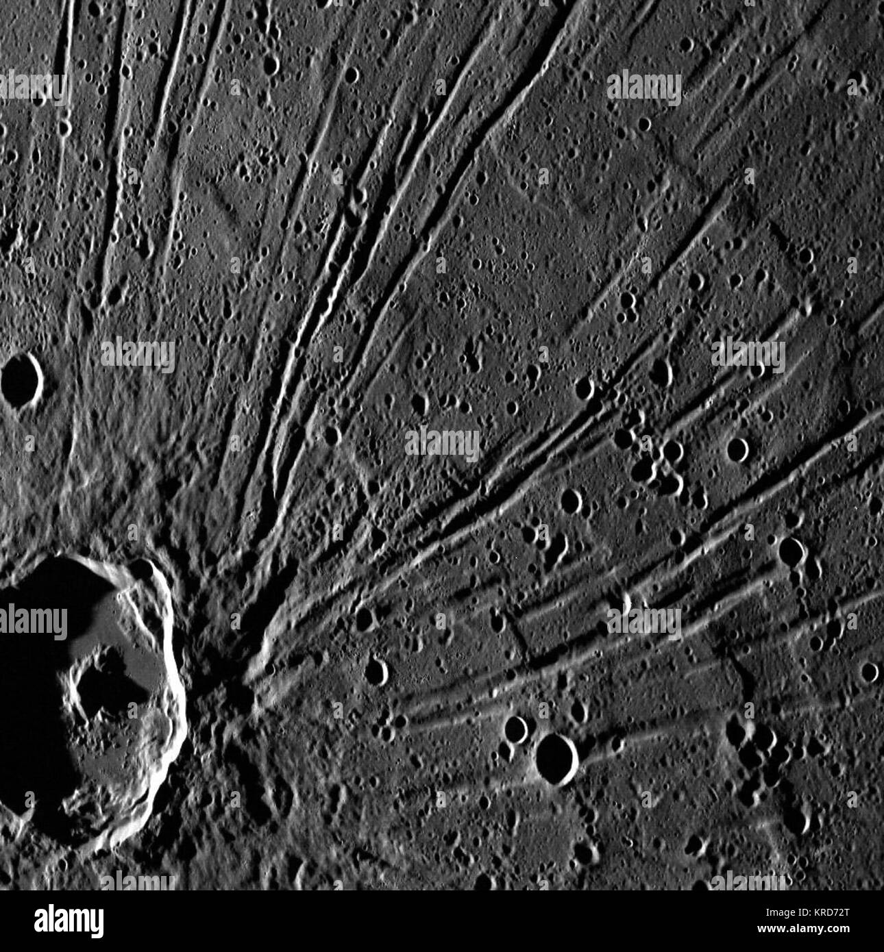 Crater Apollodor and Pantheon Fossae Stock Photo - Alamy