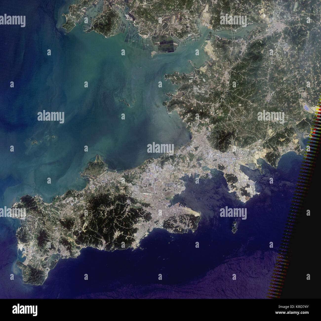 Satellite image china hi-res stock photography and images - Alamy