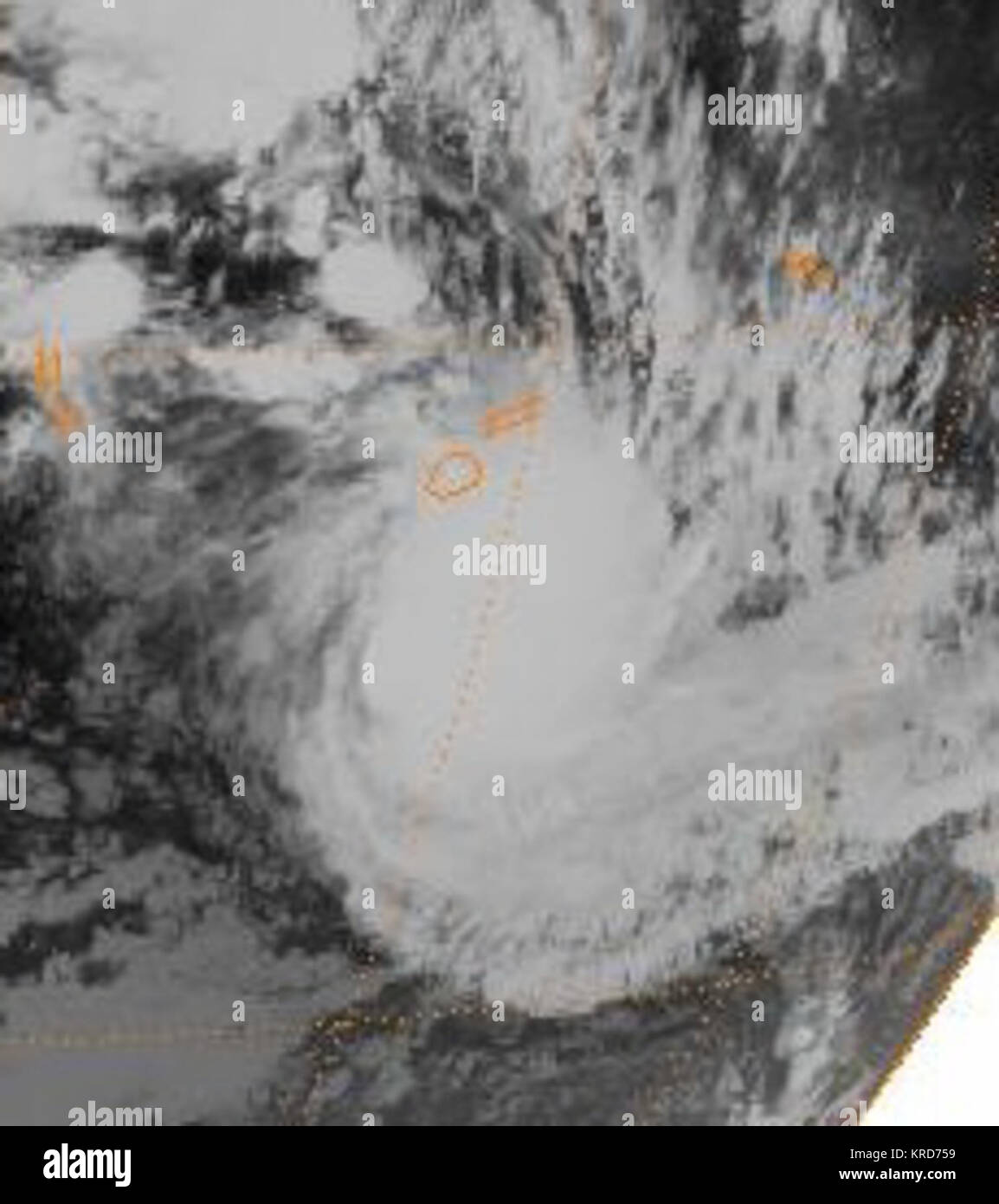 Cyclone Ian 1997 Stock Photo - Alamy