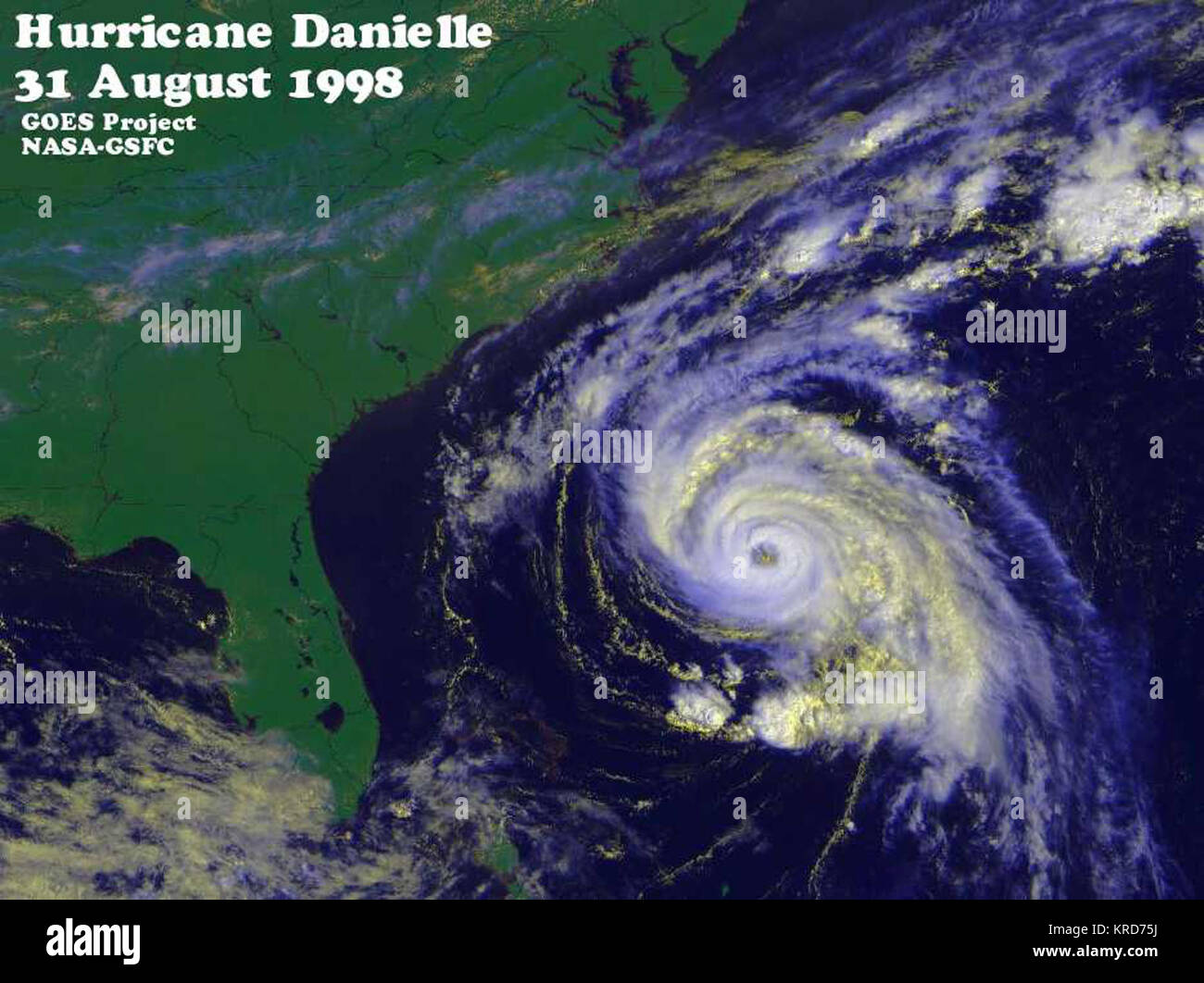 Hurricane danielle hi-res stock photography and images - Alamy