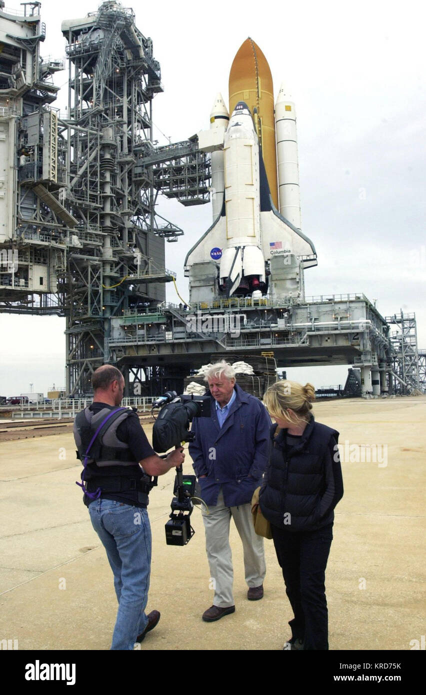 David Attenborough NASA Stock Photo - Alamy