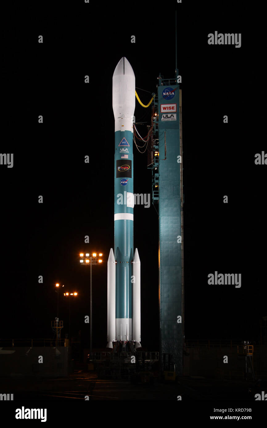 Delta II rocket launches with WISE Stock Photo - Alamy