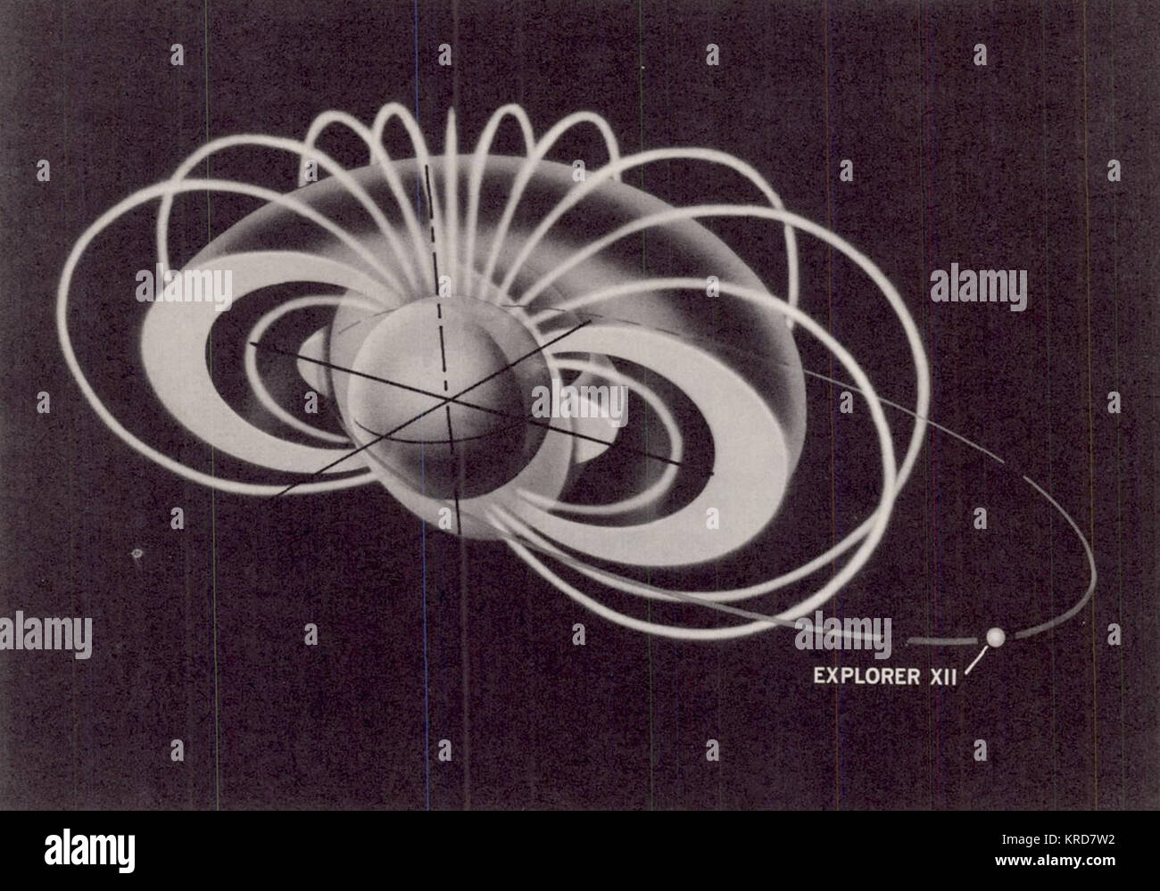 Explorer 12 - Orbit Stock Photo - Alamy