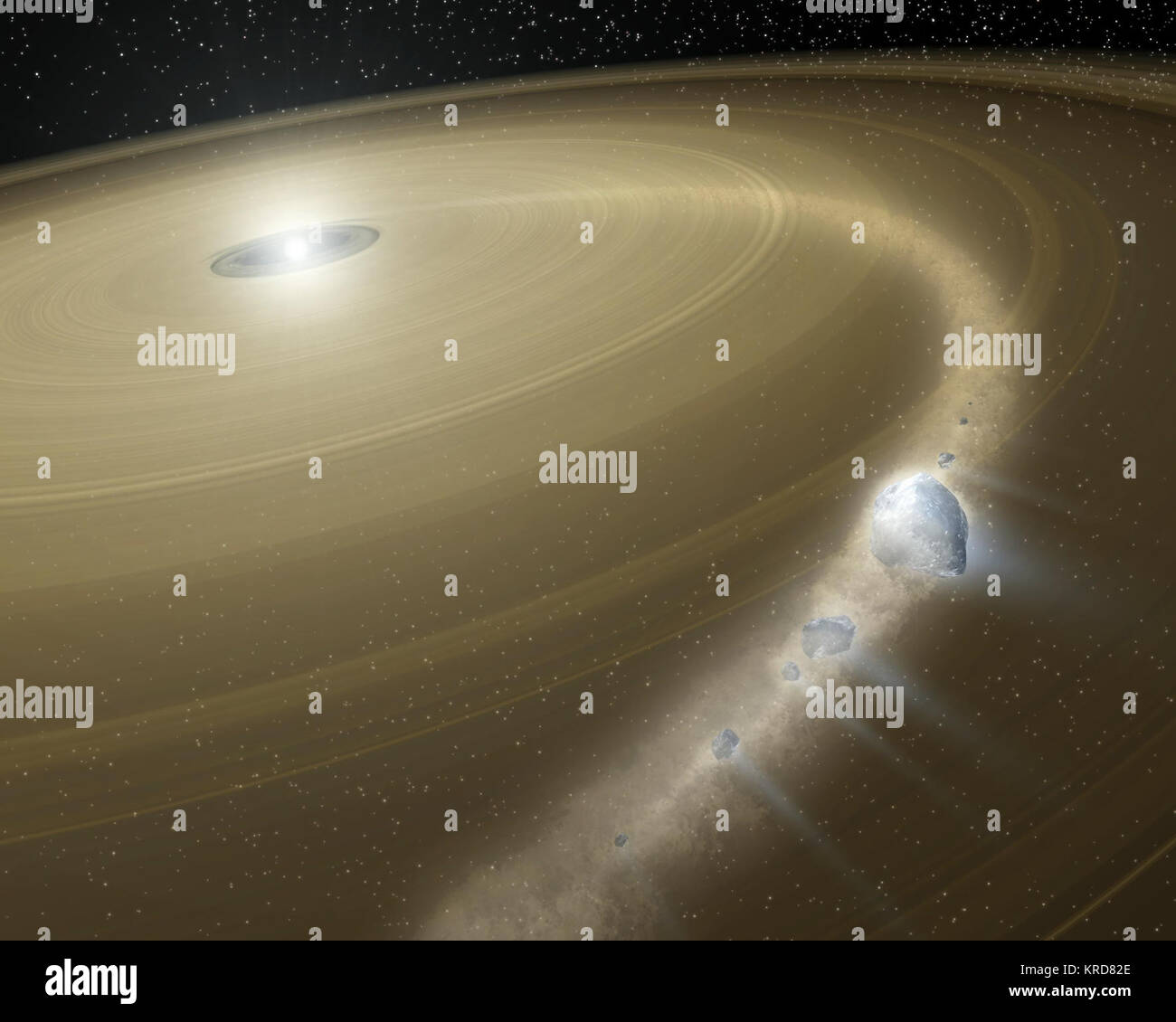 G29-38 Debris disk Stock Photo - Alamy