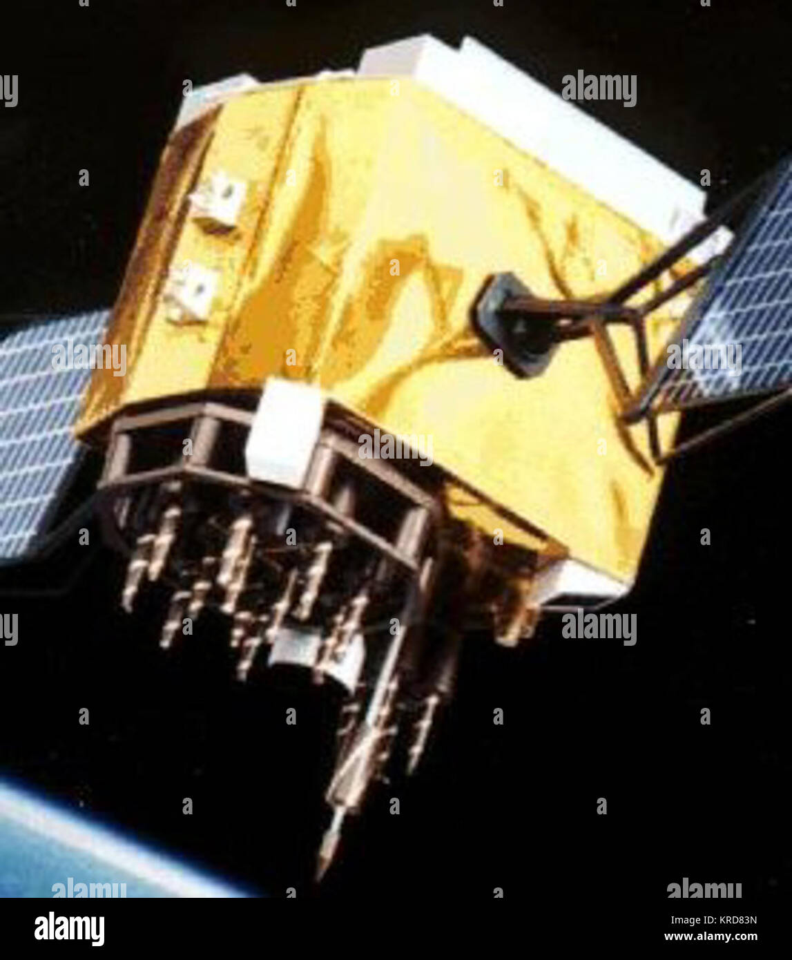 GPS Satellite NASA art-iif.crop Stock Photo - Alamy