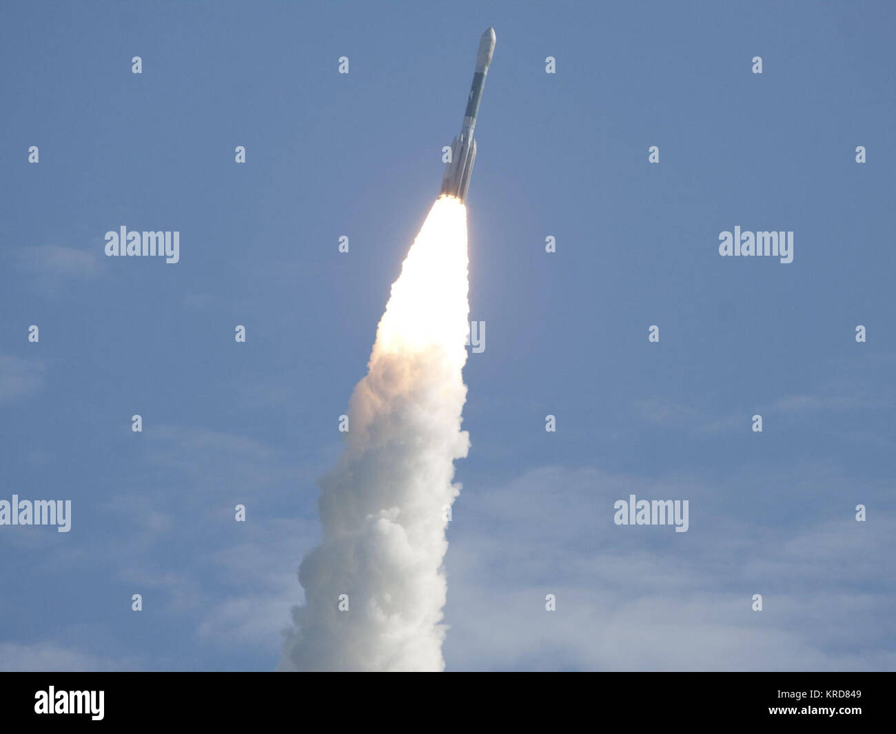 GRAIL Heads to the Moon Stock Photo - Alamy