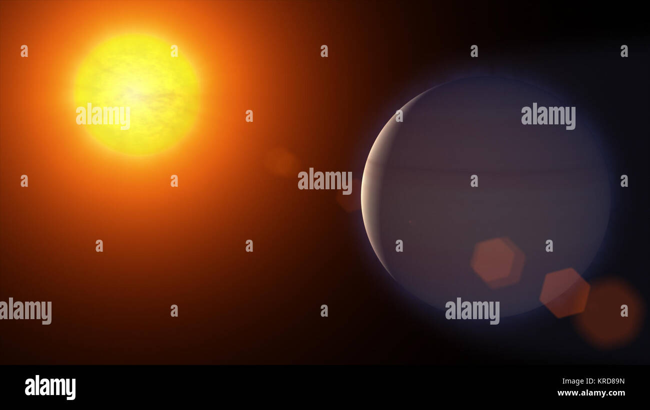 HD 189733b system Stock Photo - Alamy