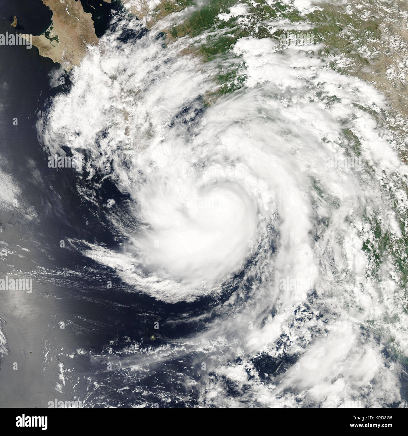 Hurricane John 01 sept 2006 2055Z Stock Photo - Alamy