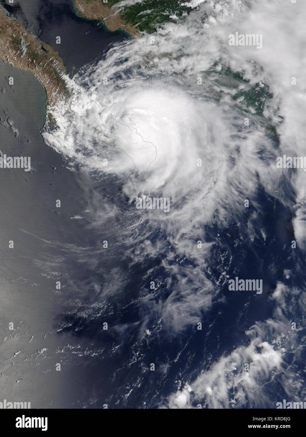 Hurricane Ignacio 25 aug 2003 1830Z Stock Photo - Alamy