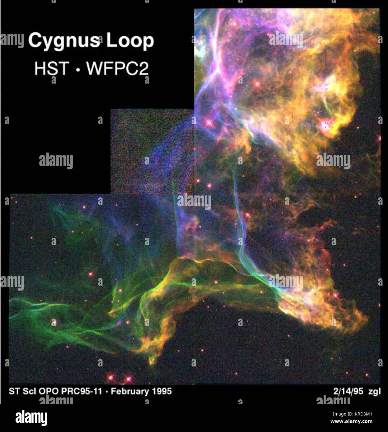 Hubble - Nebula- Cygnus Loop Stock Photo - Alamy