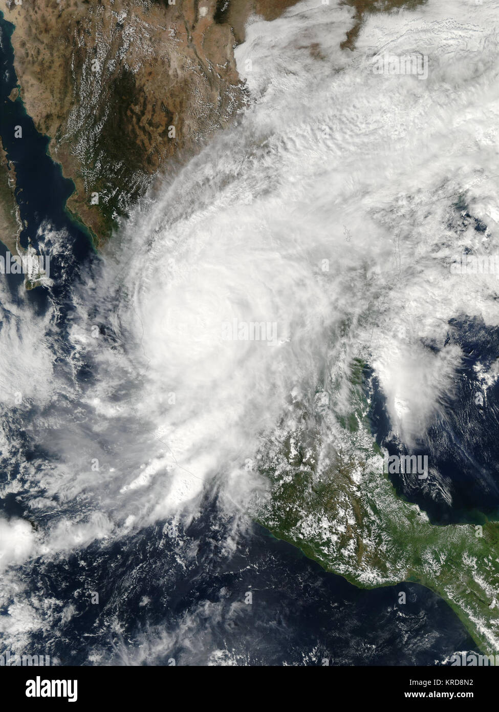 Hurricane Kenna 25 oct 2002 Stock Photo - Alamy