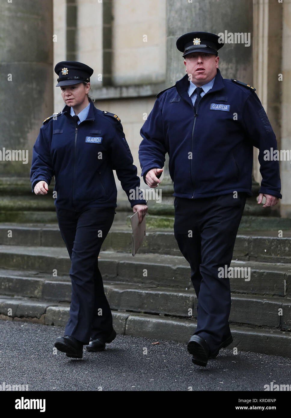 Garda Aisling Walsh and Garda Alan Radcliff leaving Cavan Court House ...