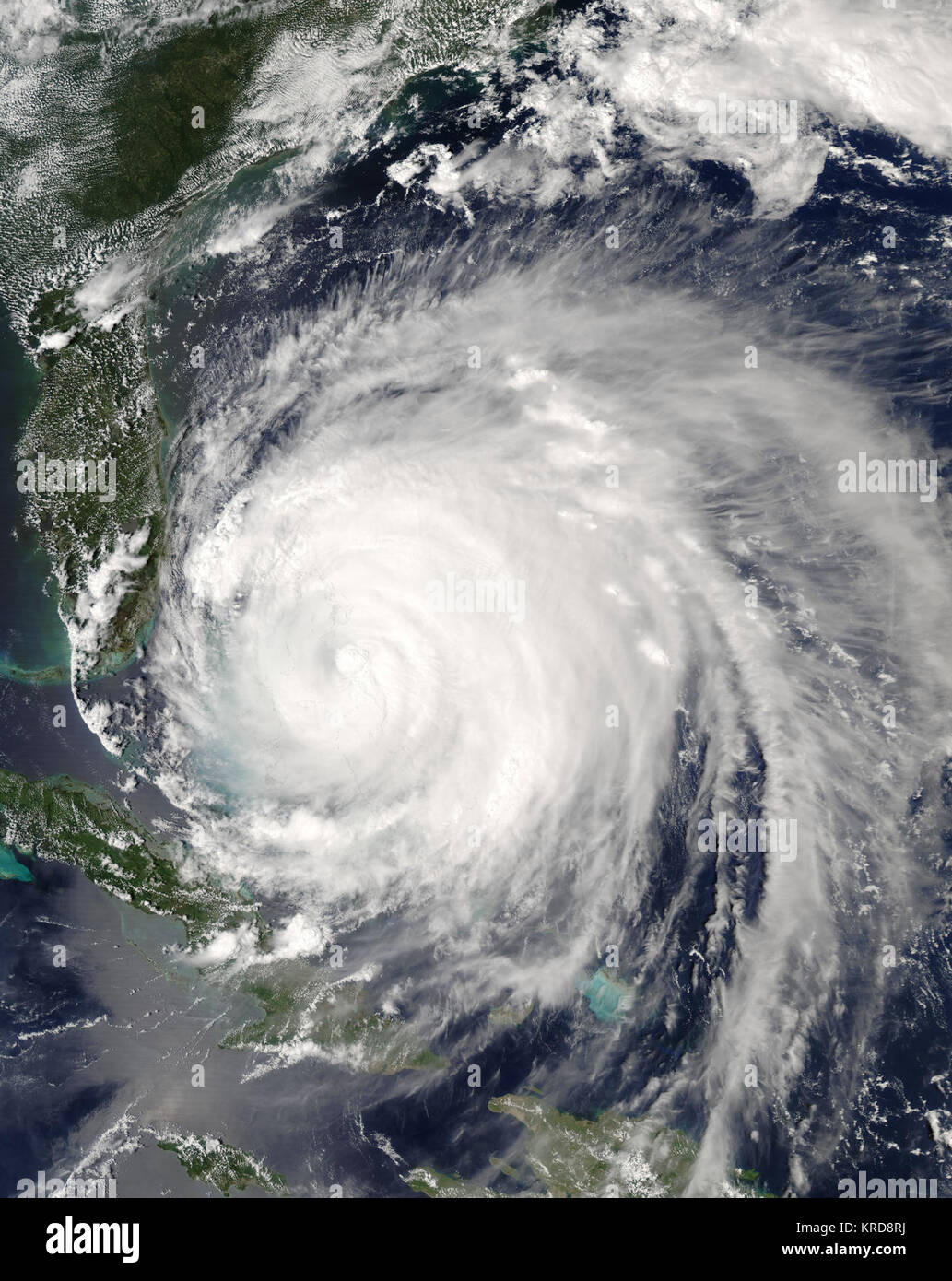Hurricane Frances 03 sept 2004 1824Z Stock Photo - Alamy