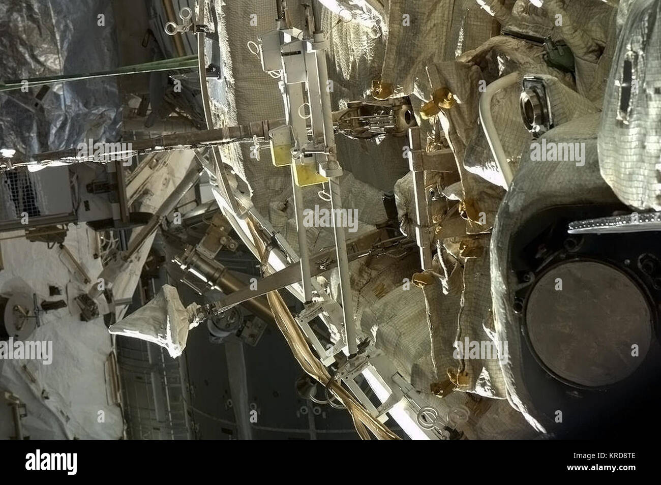 ISS exterior details Stock Photo - Alamy