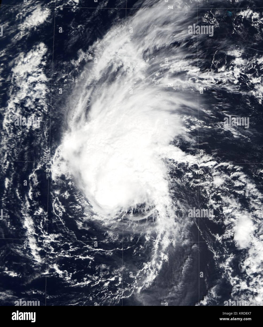 Hurricane Huko 2002 Stock Photo - Alamy