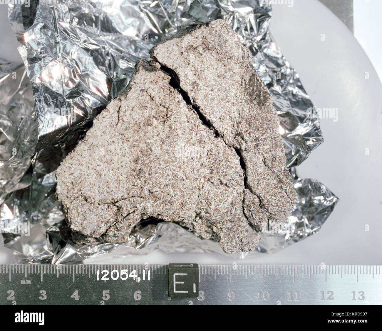 Apollo 17 Lunar Sample 70035 (S75-34420 Stock Photo - Alamy