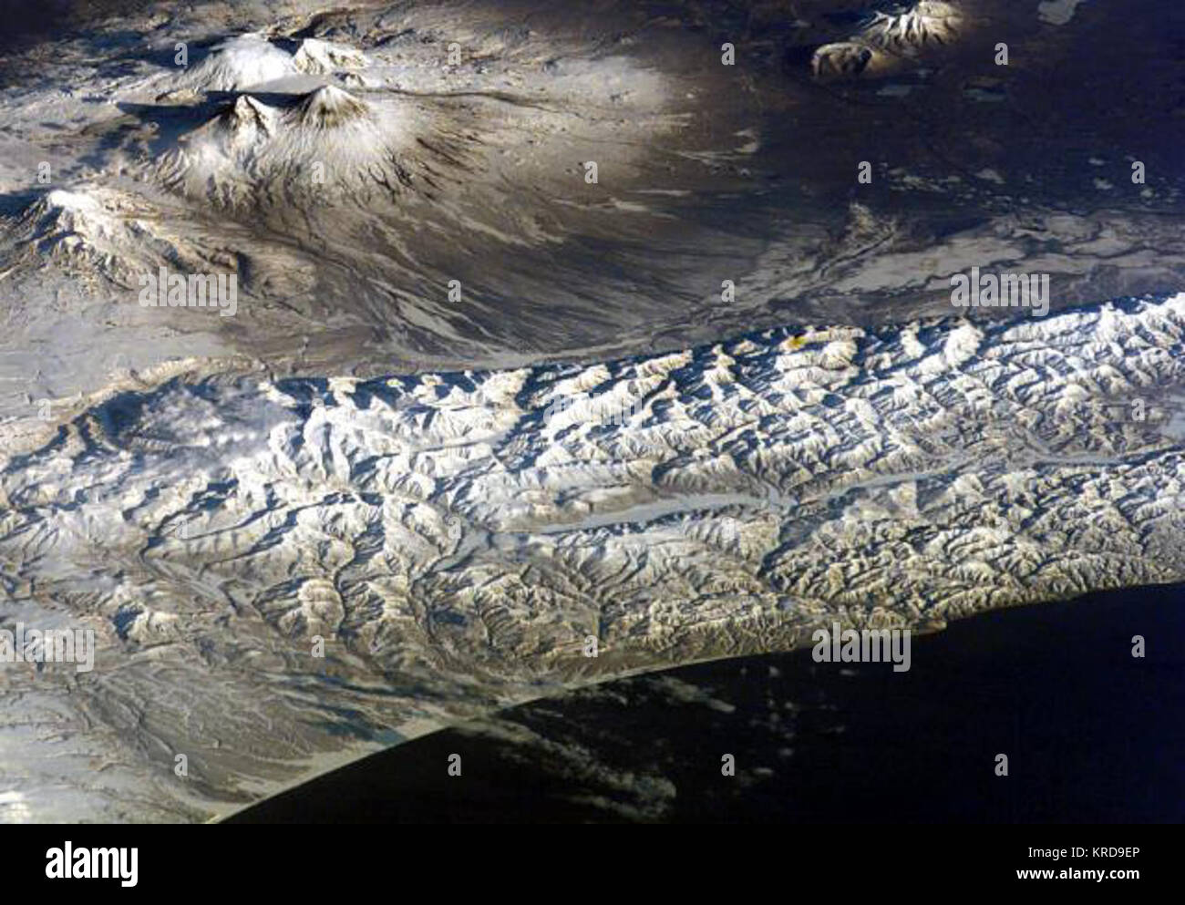 Kliuchevskoi satellite hi-res stock photography and images - Alamy