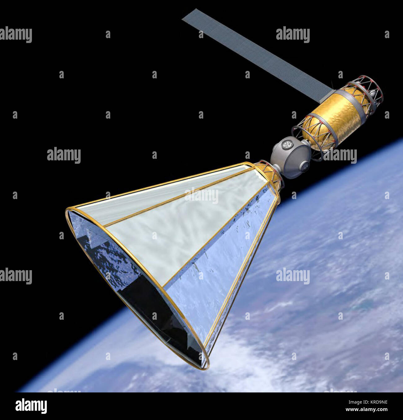 LEO Propellant Depot Stock Photo - Alamy