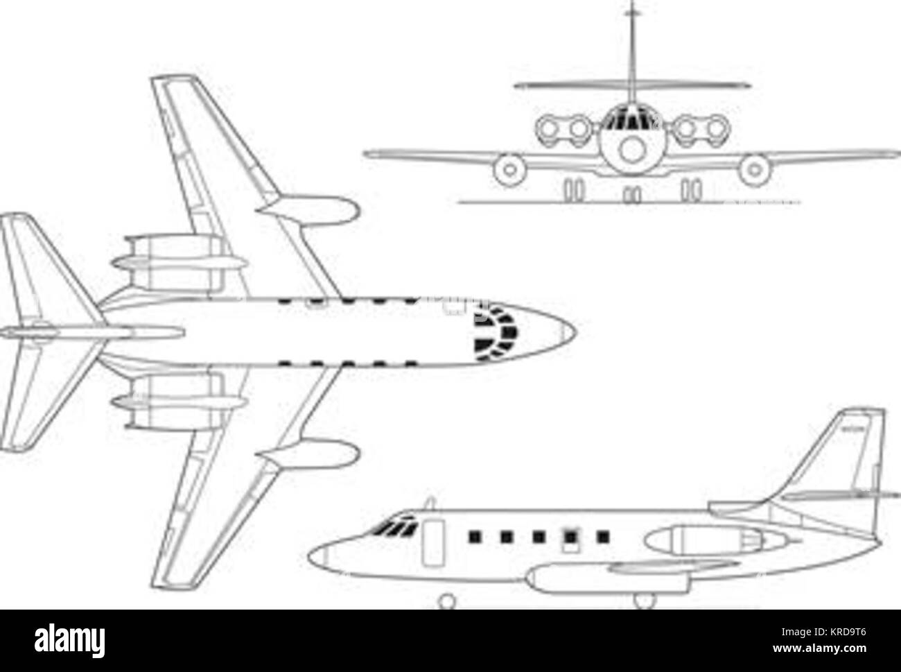 Lockheed jetstar hi-res stock photography and images - Alamy