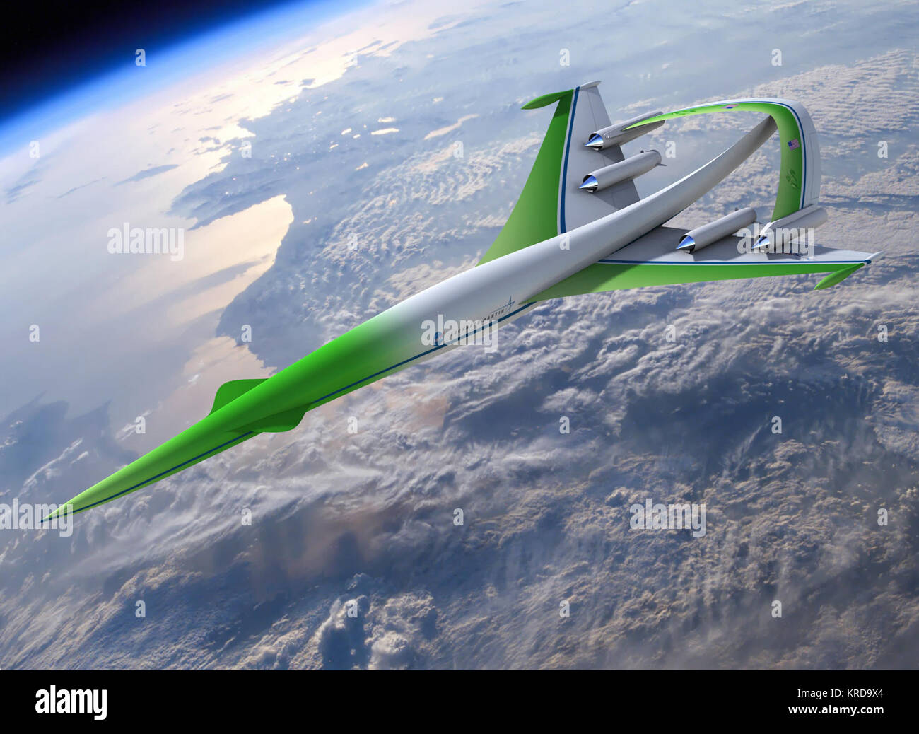 Lockheed Martin Supersonic Design Concept Stock Photo - Alamy