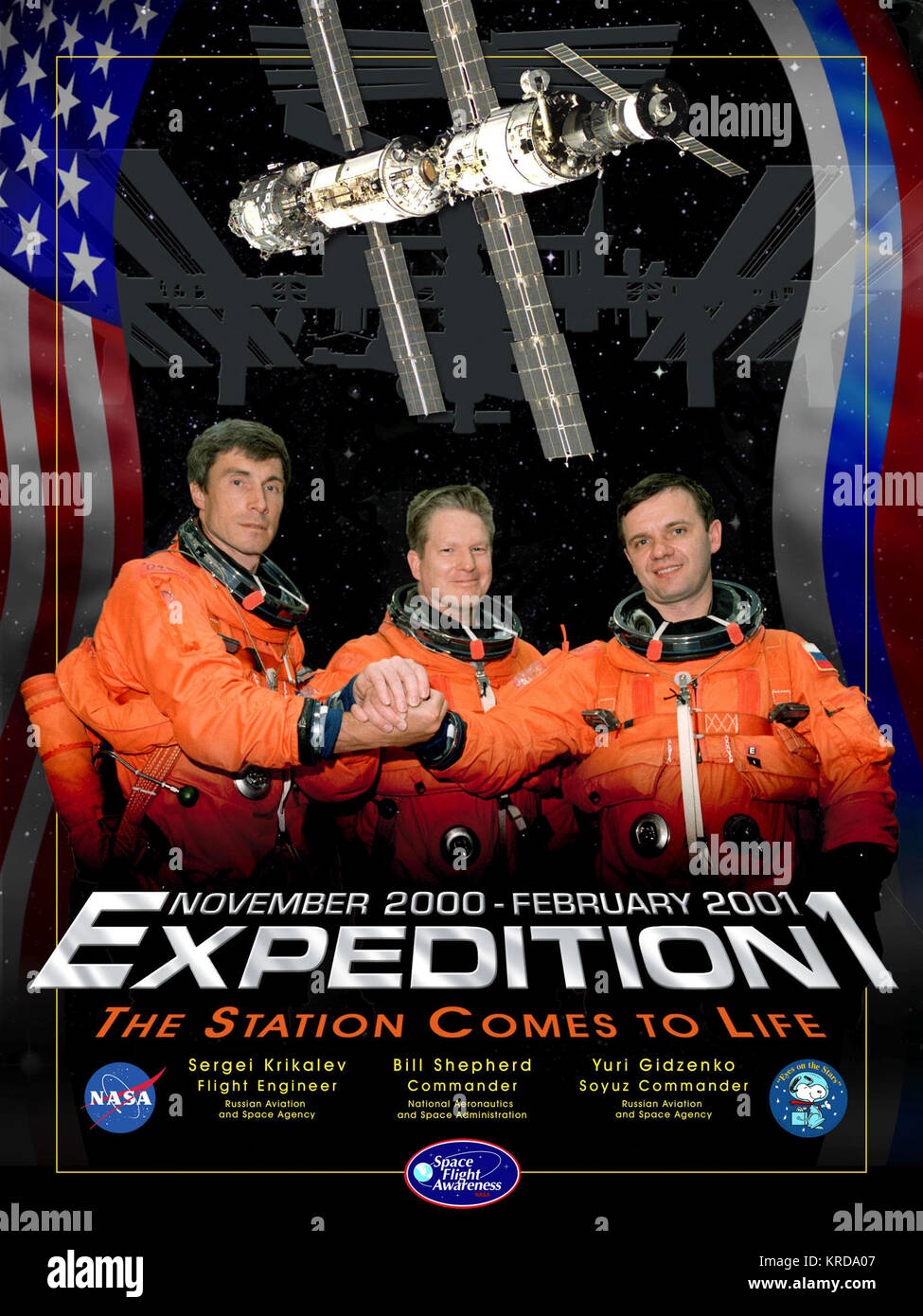 Expedition 1 ''The Station Comes to Life'' NASA Space Flight Awareness ...