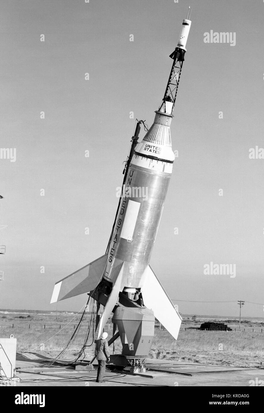 Little Joe Launch Vehicle cropped Stock Photo - Alamy