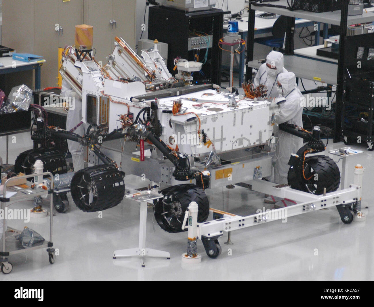 Mars Science Laboratory wheels Stock Photo - Alamy