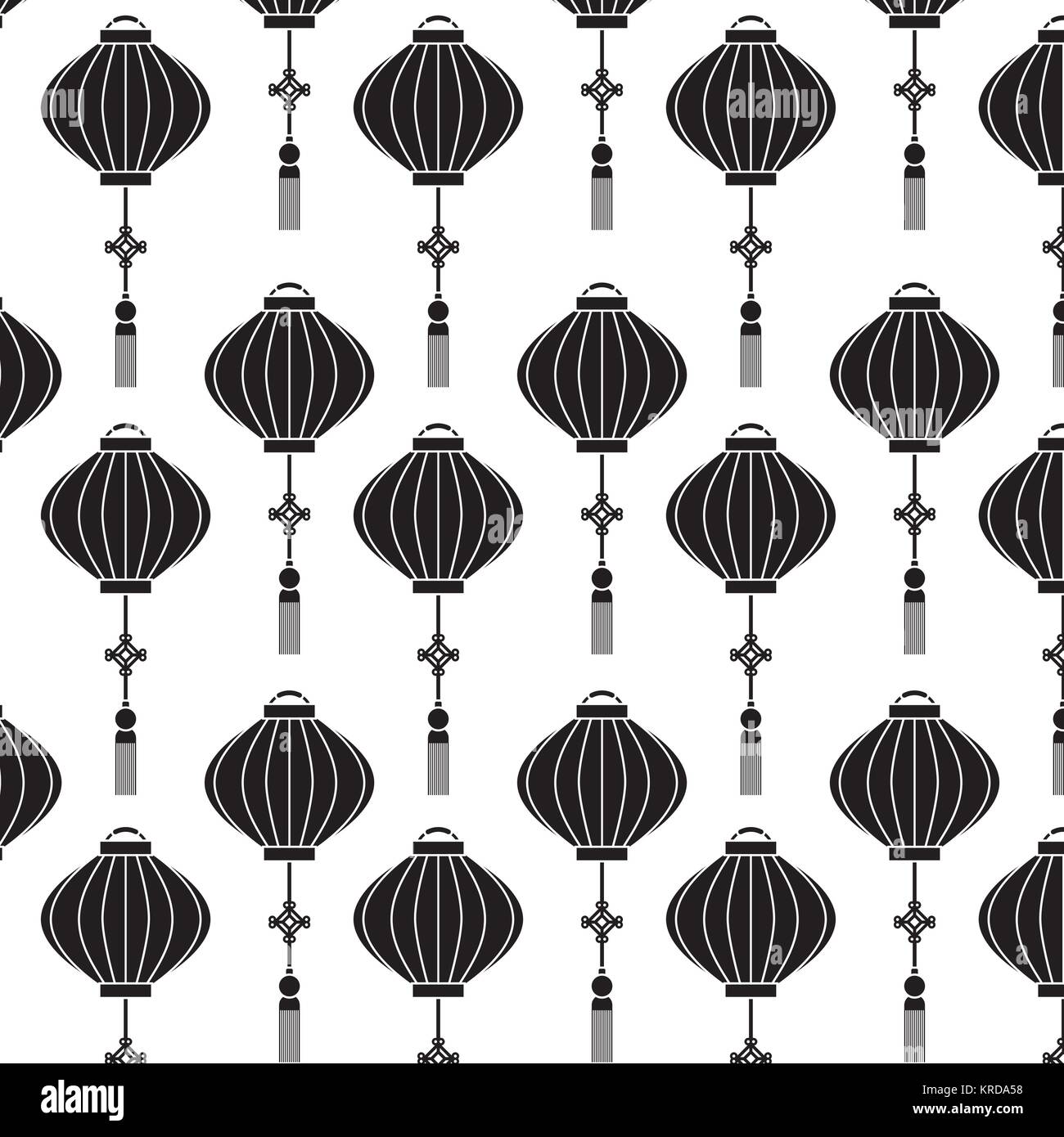 japanese lamp hanging pattern background Stock Vector Image & Art - Alamy