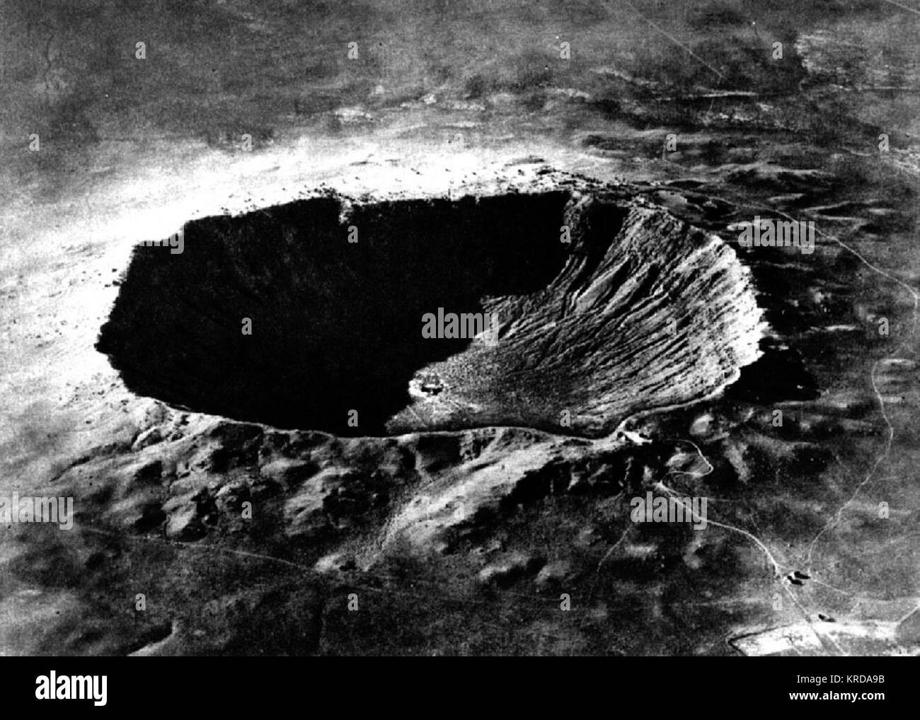 Meteor Crater in Arizona Stock Photo - Alamy