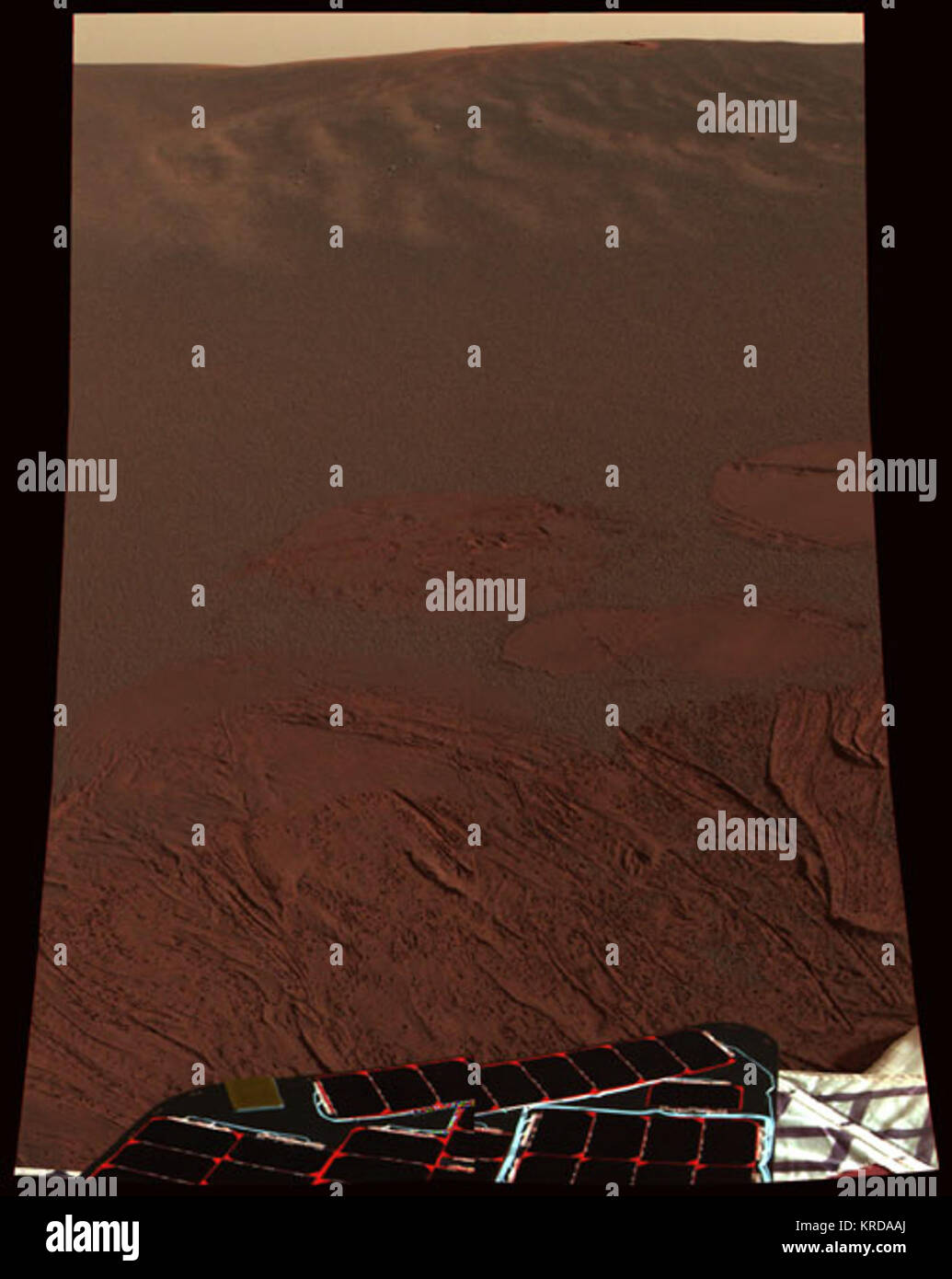 Merb-Pancam Sol1 Postcard part br Stock Photo - Alamy