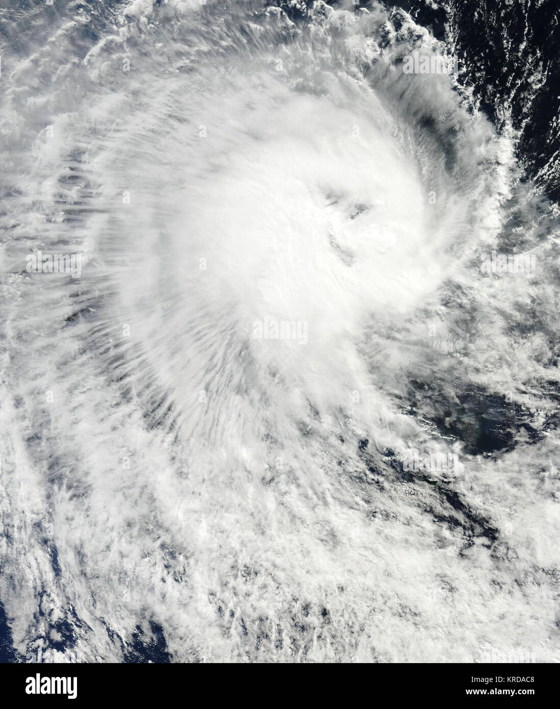 Moderate Tropical Storm Kuena Stock Photo - Alamy